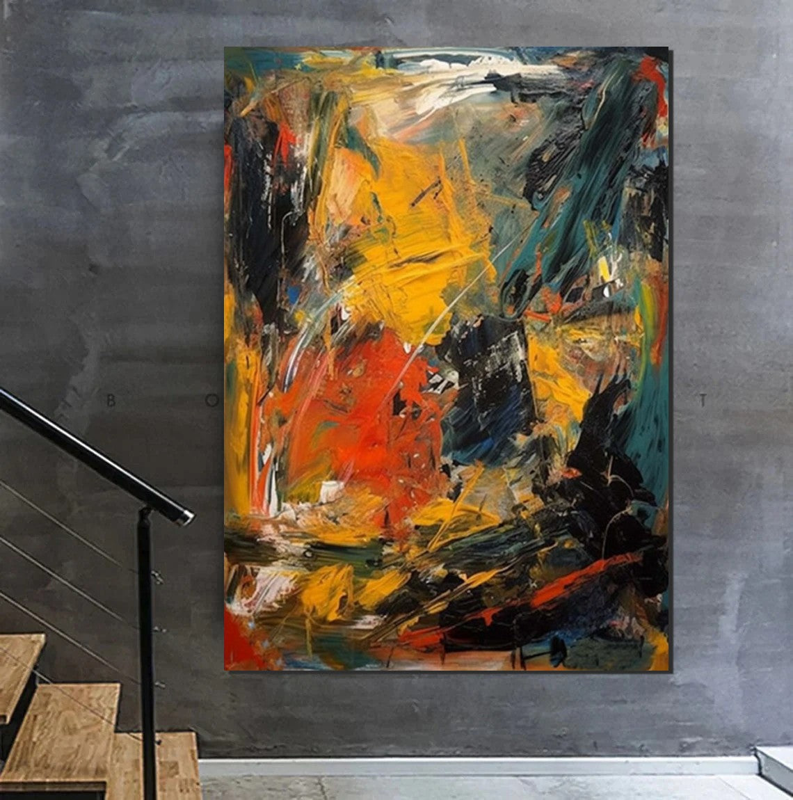 Acrylic Paintings on Canvas, Heavy Texture Painting, Buy Paintings Onl ...