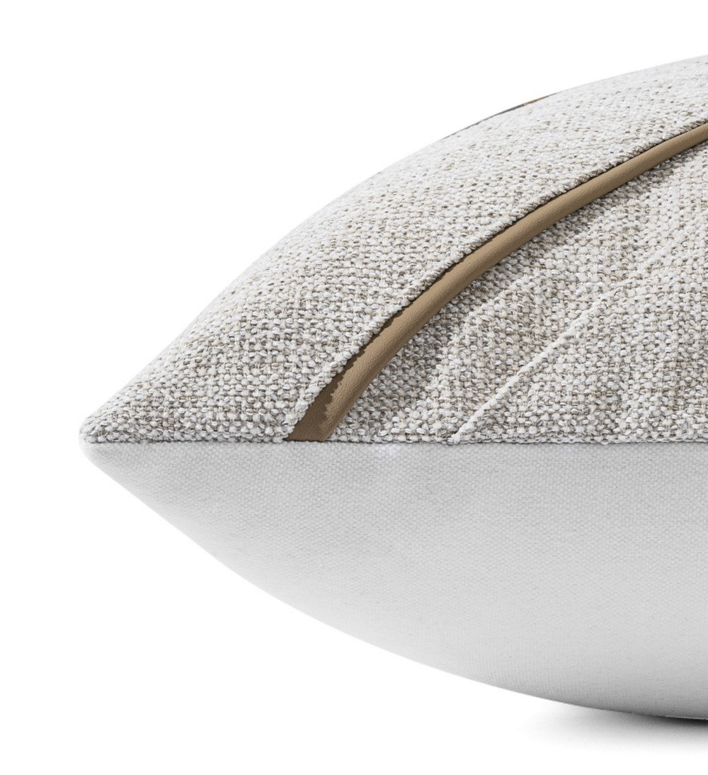 Light Grey Modern Pillows for Couch, Abstract Decorative Throw Pillows ...