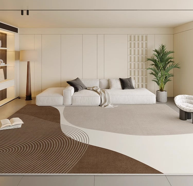 Contemporary Modern Rugs for Bedroom, Large Geometric Rugs for Living ...