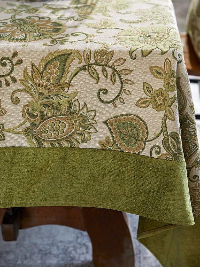 Modern Kitchen Table Cover, Table Cover for Dining Room Table, Flower ...