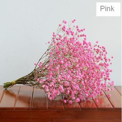 Dried Babys Breath Bunch, Gypsophila, GYP, Wedding Mason Jar Filler, D ...