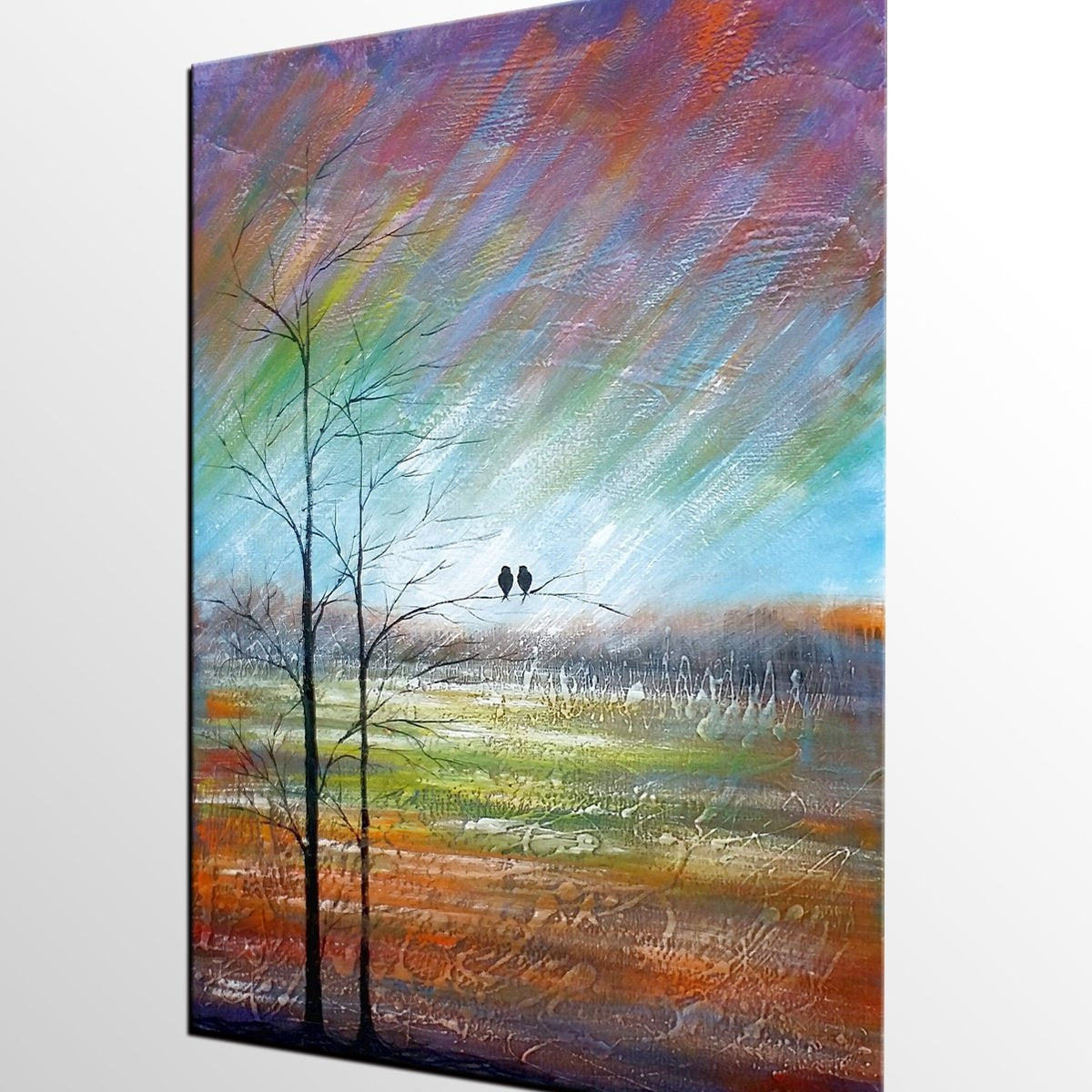 Large Acrylic Painting, Simple Canvas Painting, Abstract Painting for ...