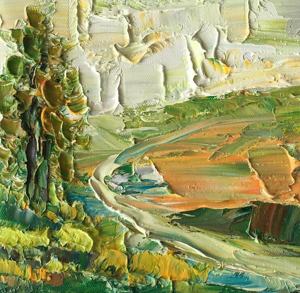 Original Small Painting, Canvas Painting, Heavy Texture Oil Painting ...