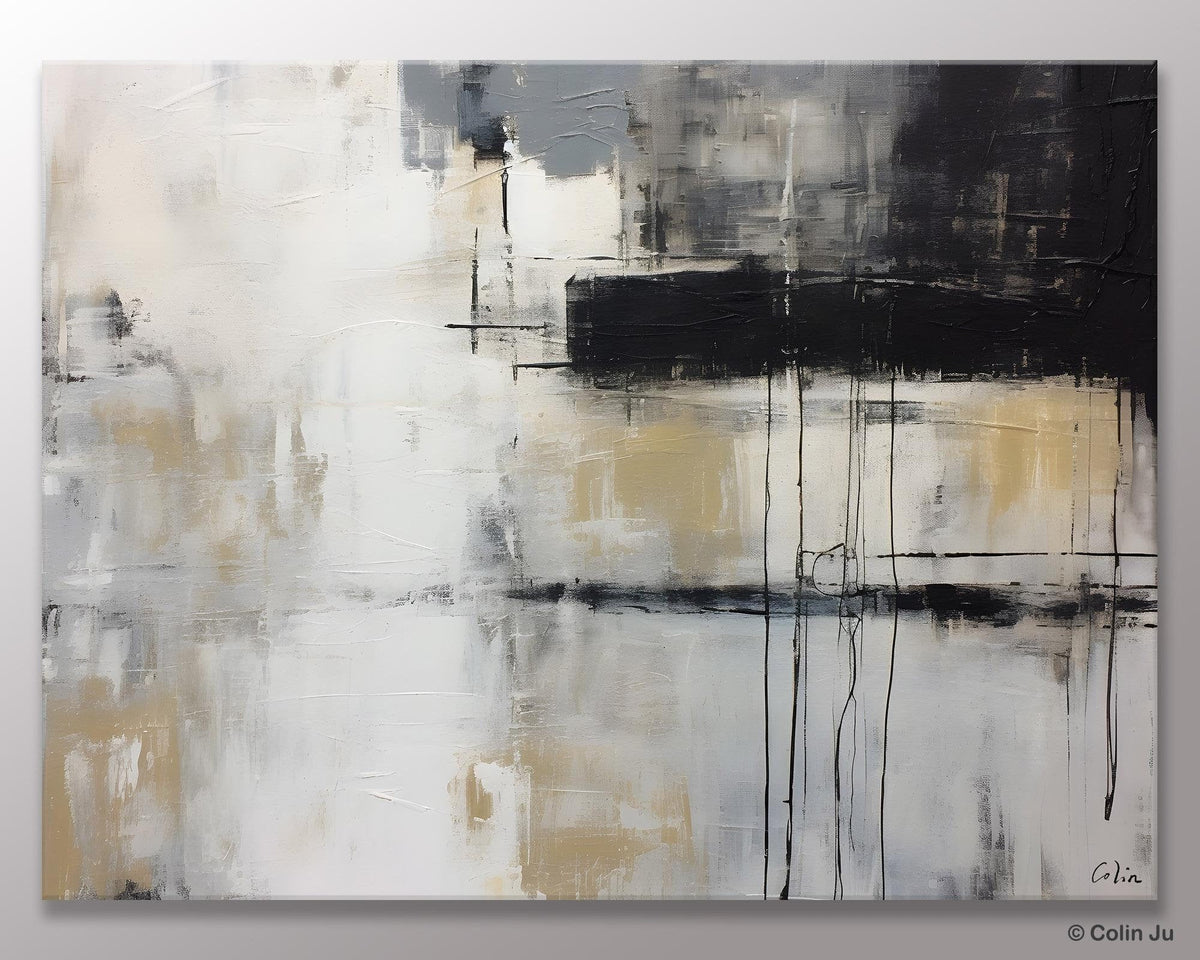 Hand Painted Original Canvas Art, Contemporary Acrylic Paintings, Larg ...